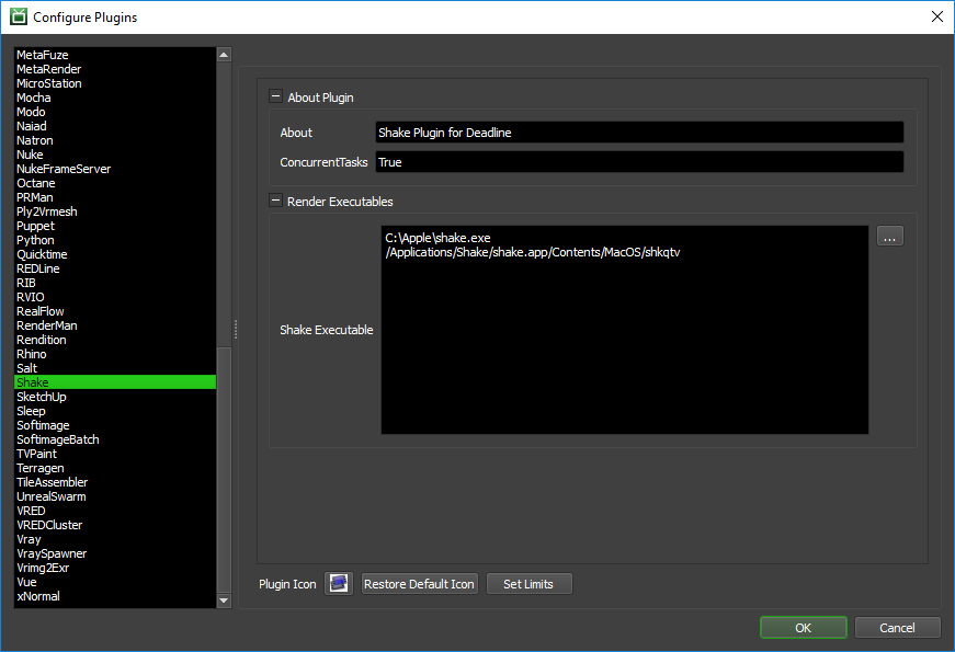 Shake — Deadline 10.4.1.10 documentation